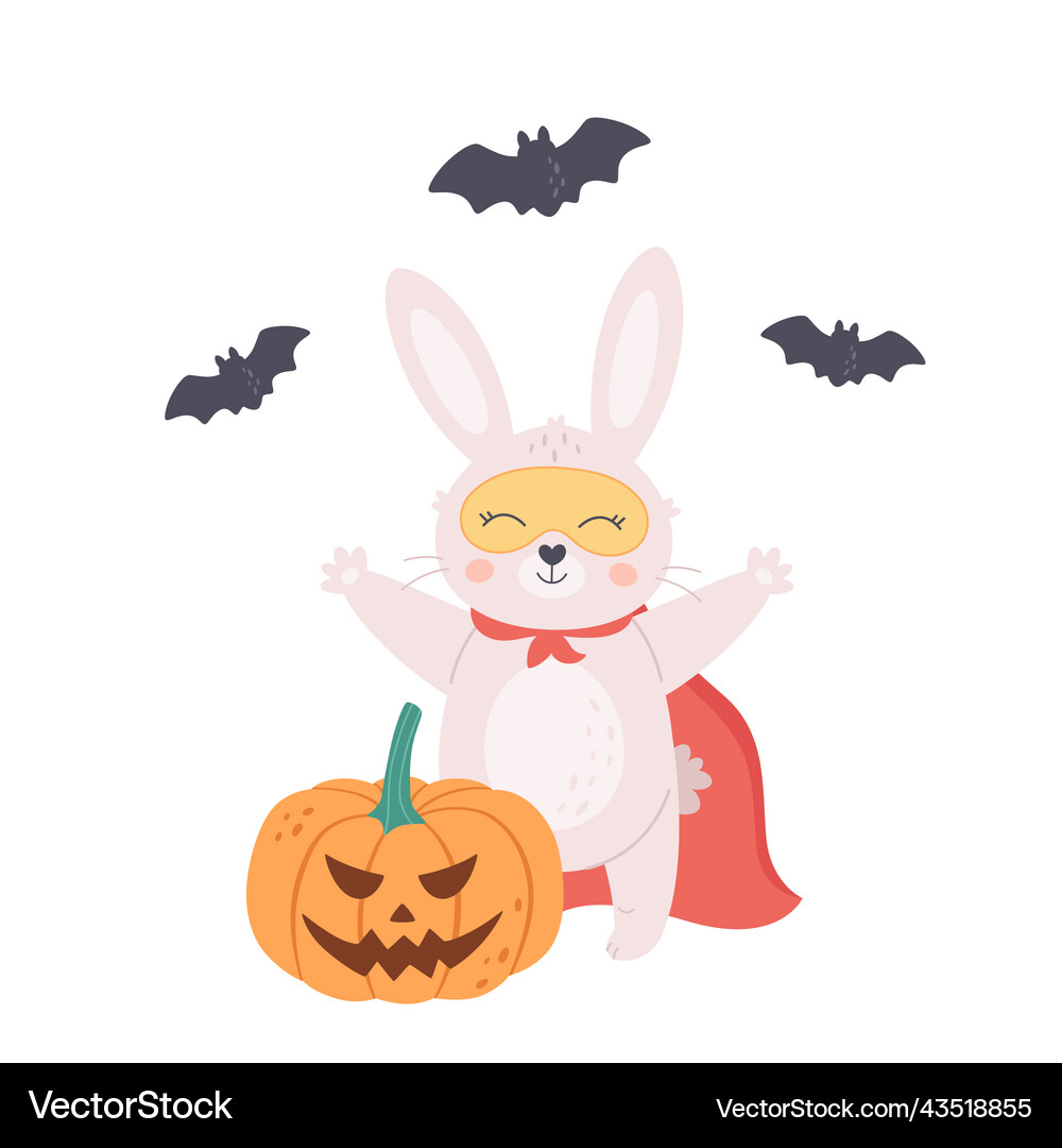 Cute Bunny Halloween Costume
