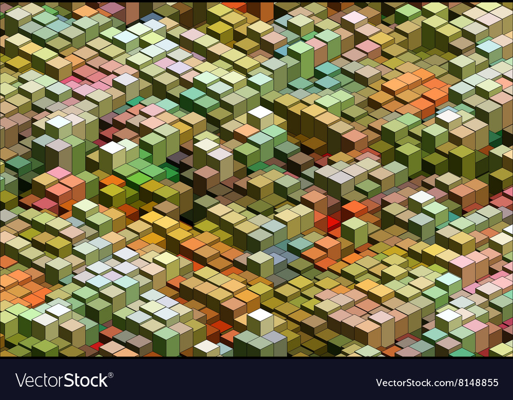 Isometric pattern Royalty Free Vector Image - VectorStock