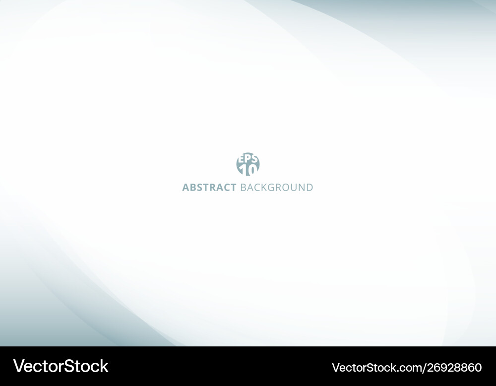 Abstract template elegant header and footers blue Vector Image