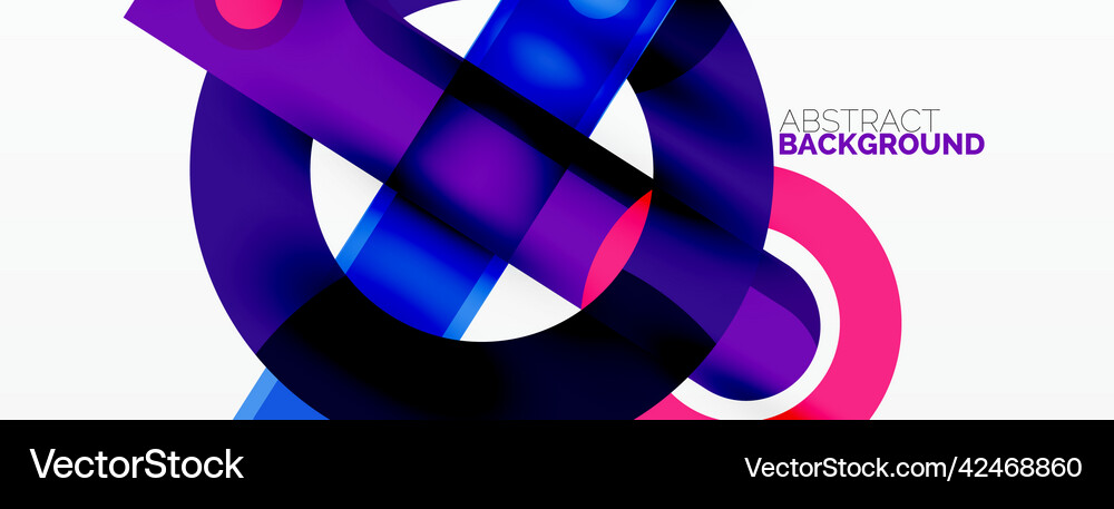 Color geometric stripes lines abstract background Vector Image