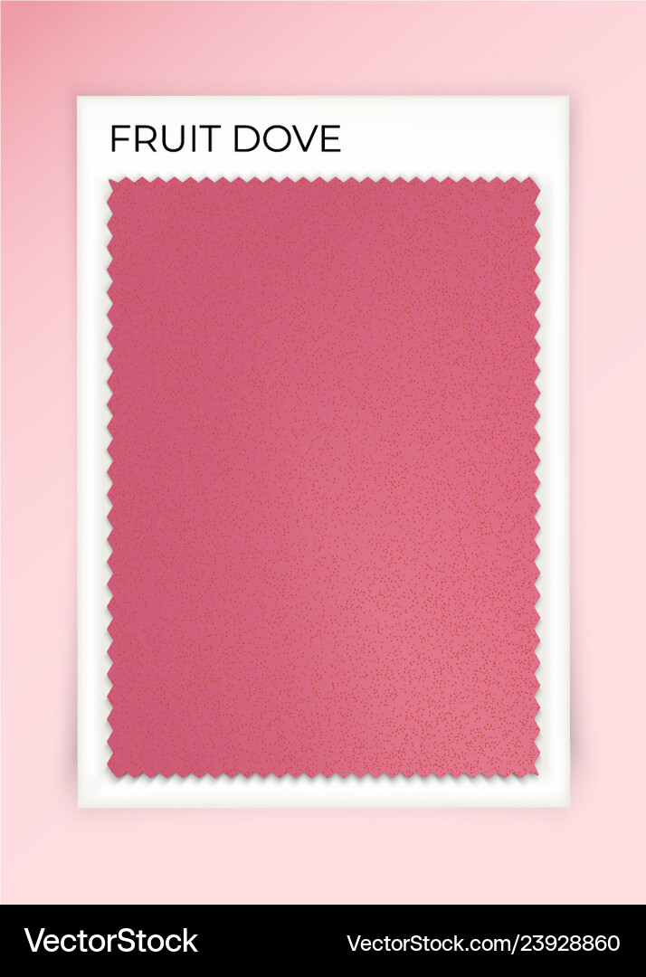 Fruit dove fabric sample Royalty Free Vector Image