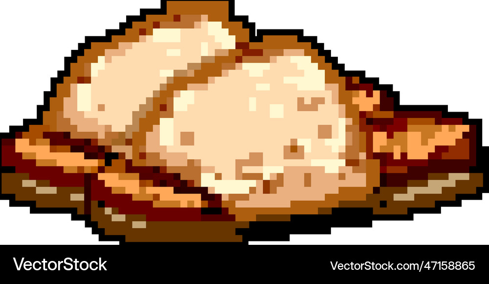 Feet kid slippers game pixel art Royalty Free Vector Image