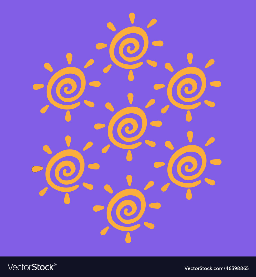 Sun Royalty Free Vector Image - VectorStock