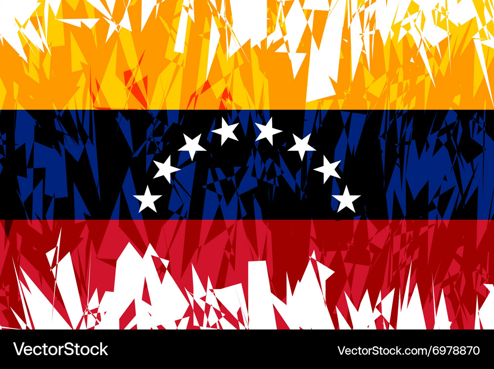 Flag of venezuela Royalty Free Vector Image - VectorStock