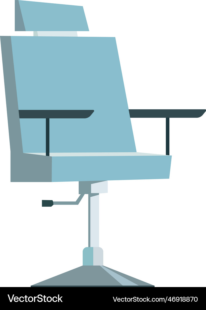 Isolated colored barber chair icon Royalty Free Vector Image