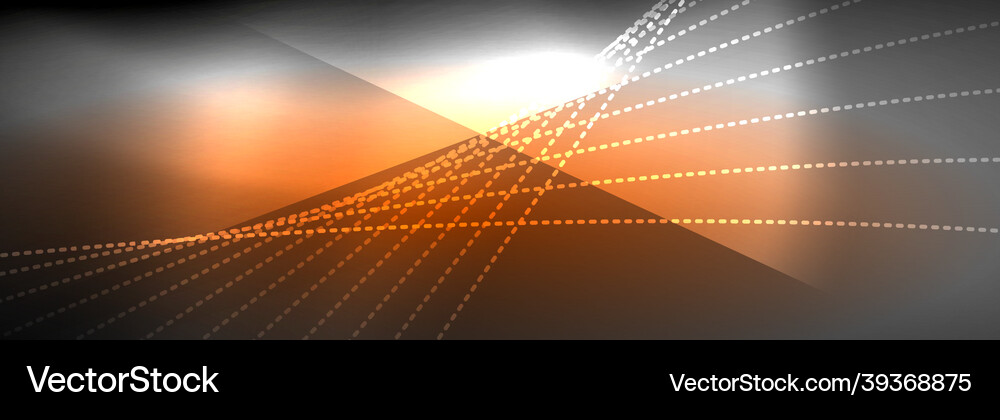 Neon shiny color background with light glowing Vector Image