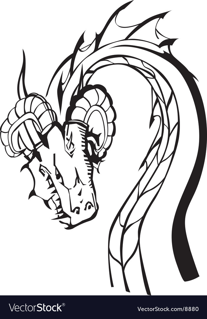 Dragon Royalty Free Vector Image - VectorStock