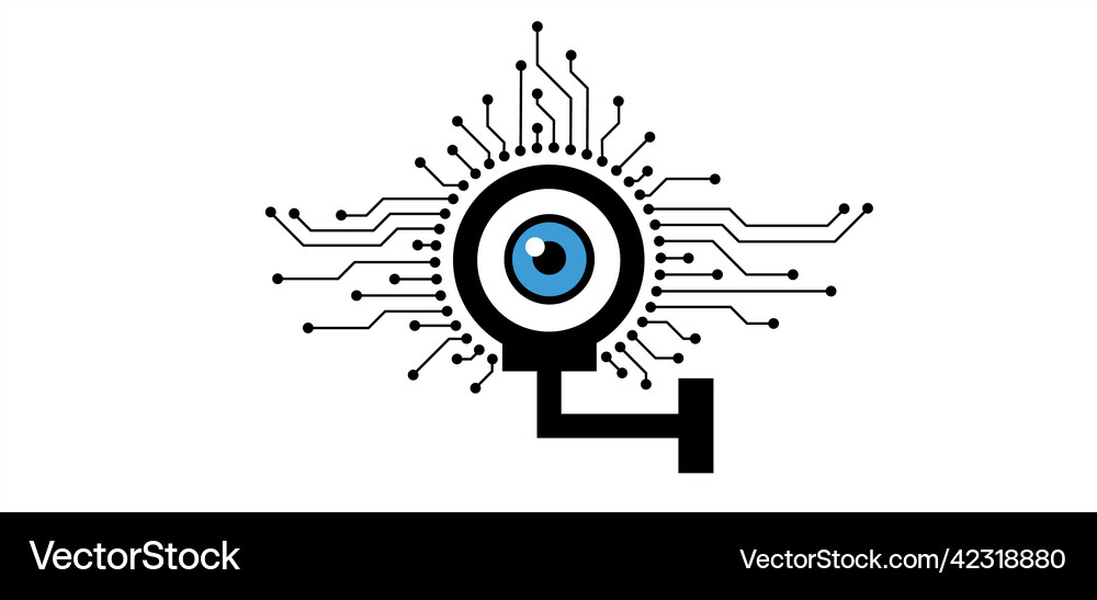 Keylogger cyber security icon or pictogram Vector Image