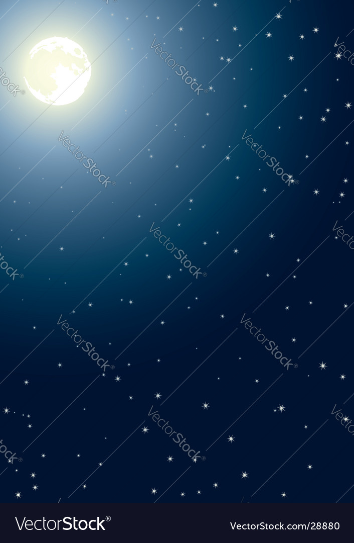 Moon Royalty Free Vector Image - VectorStock