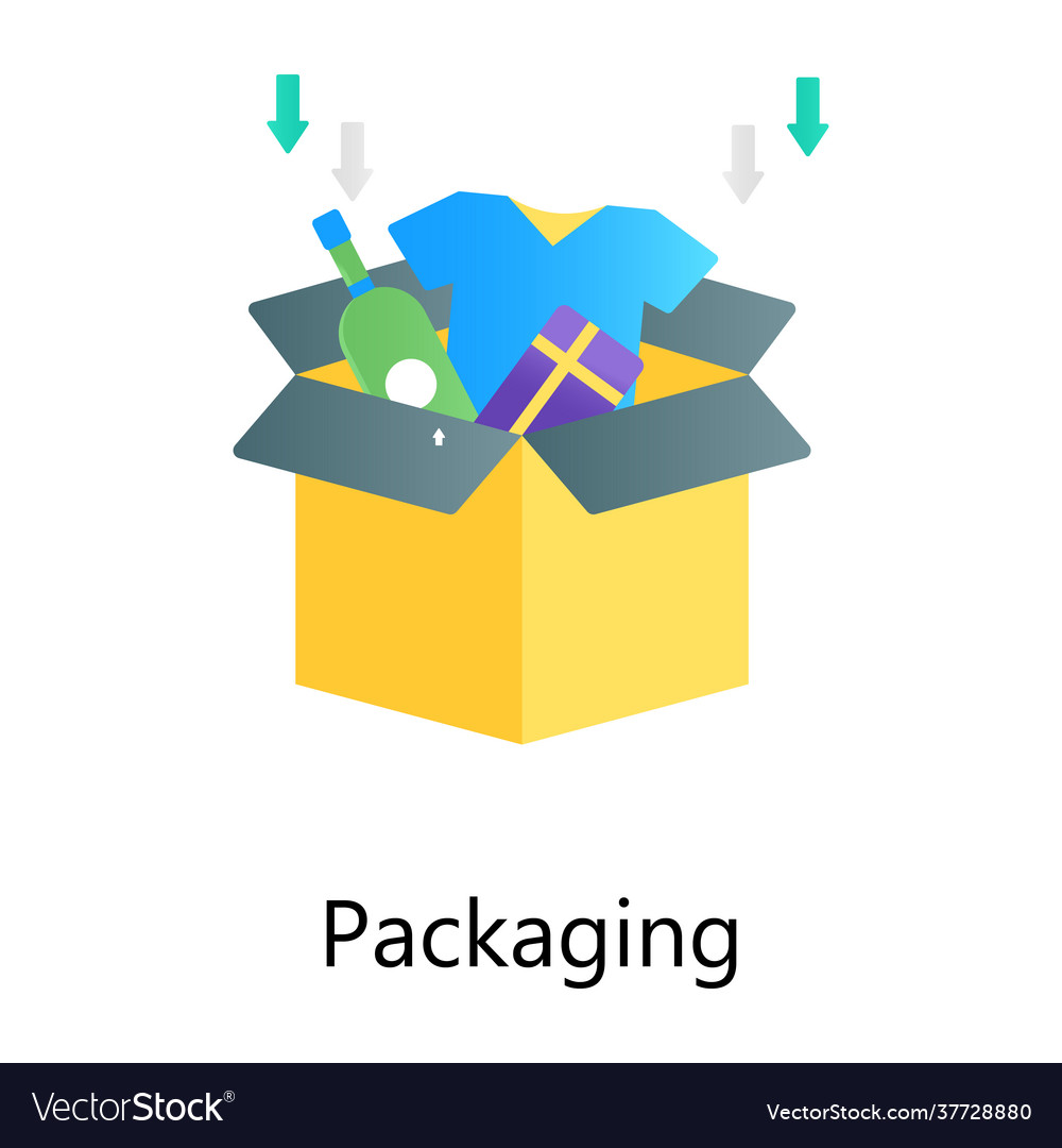 Packaging Royalty Free Vector Image - VectorStock