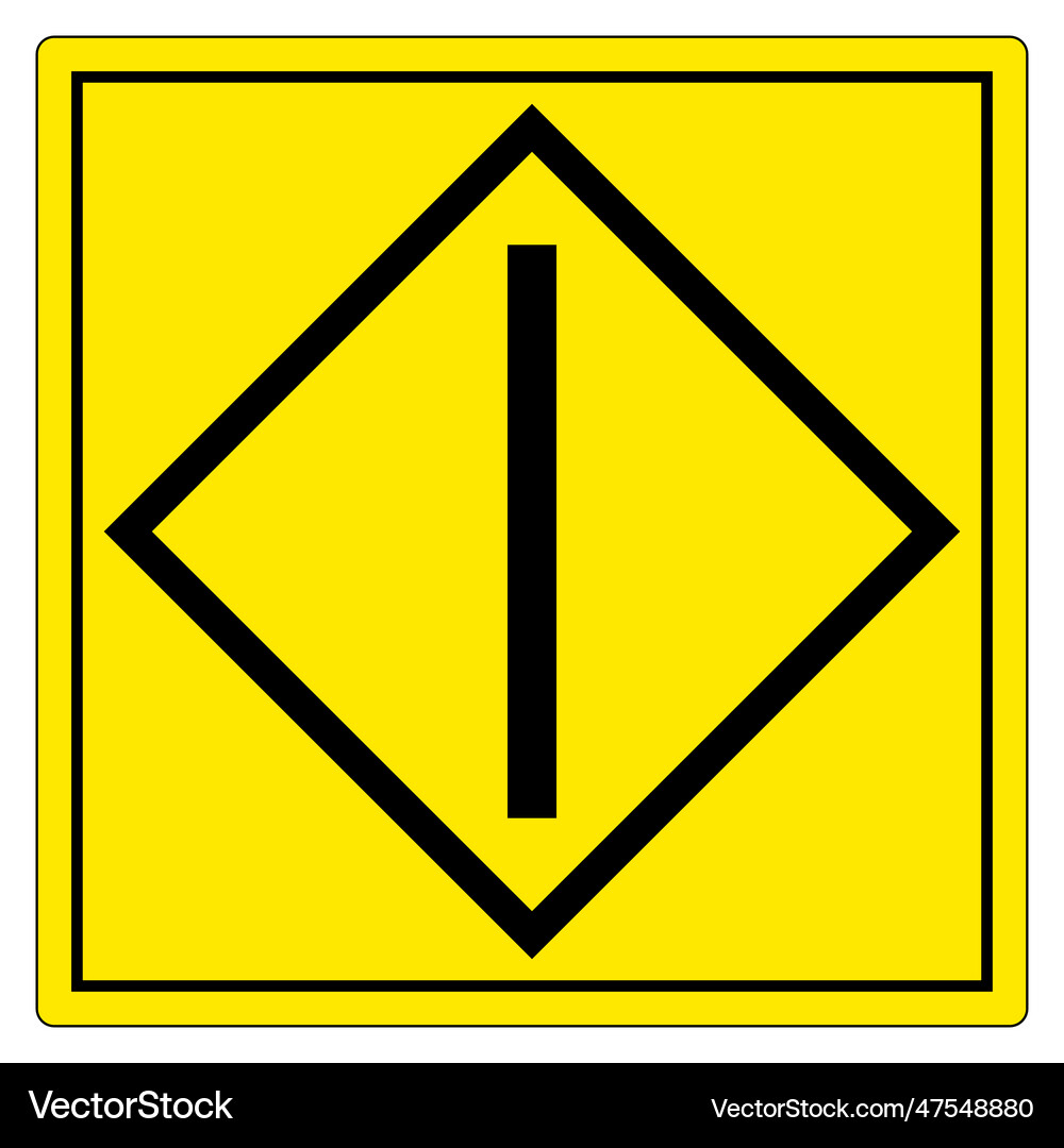 Start of action symbol sign isolate on white Vector Image