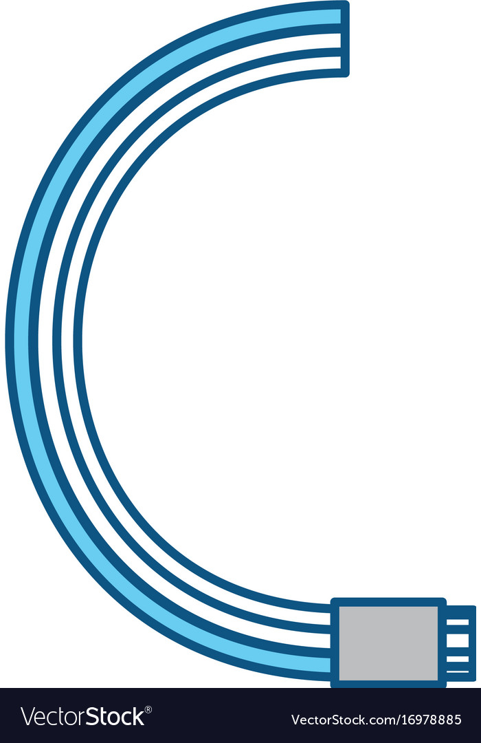 Computer wire technology Royalty Free Vector Image