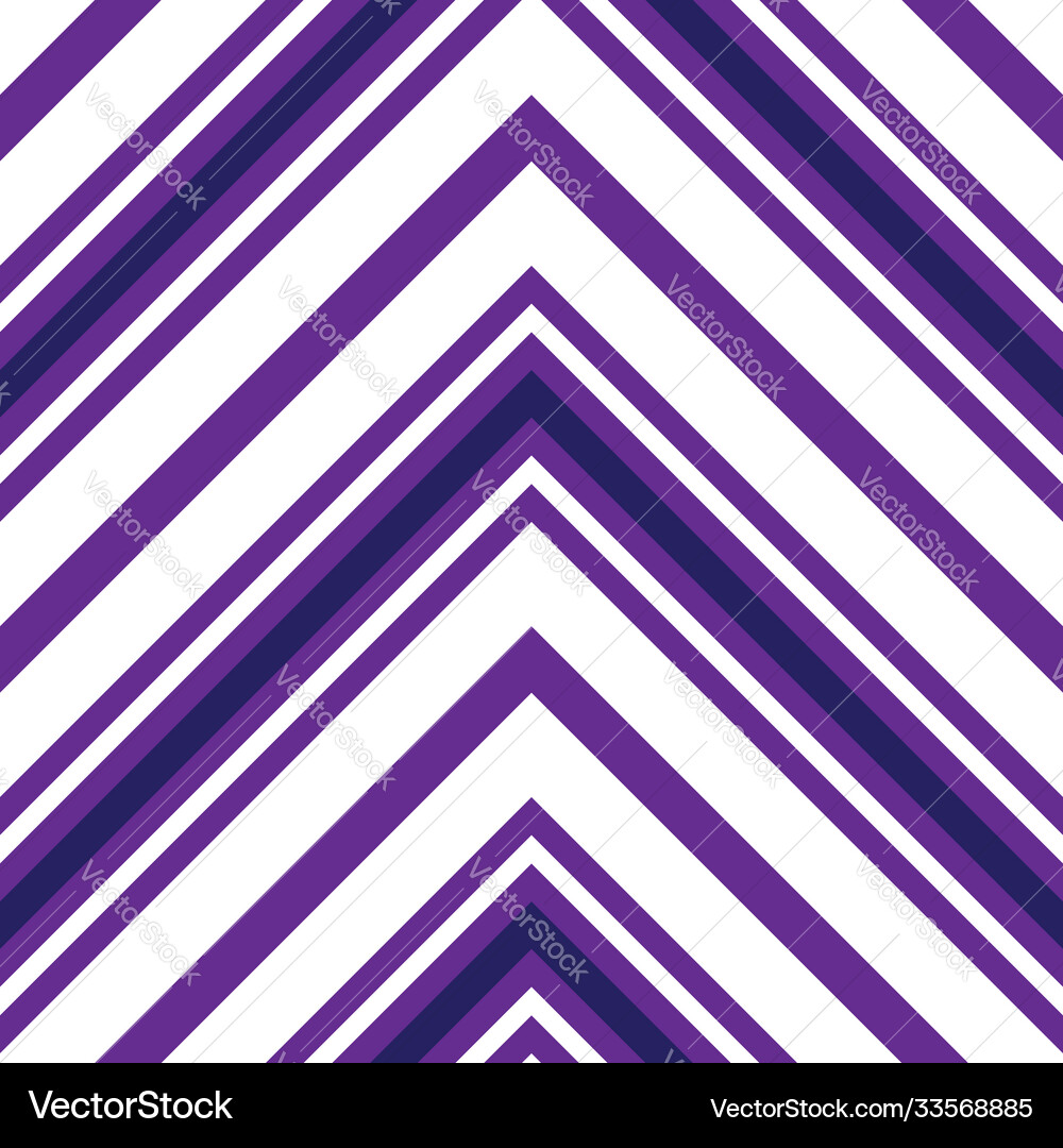 Purple chevron diagonal stripes seamless pattern Vector Image