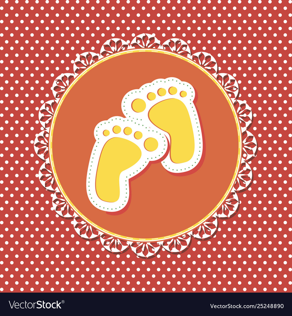 Baby Arrival Card Royalty Free Vector Image VectorStock baby-arrival-card-royalty-free-vector-image-vectorstock