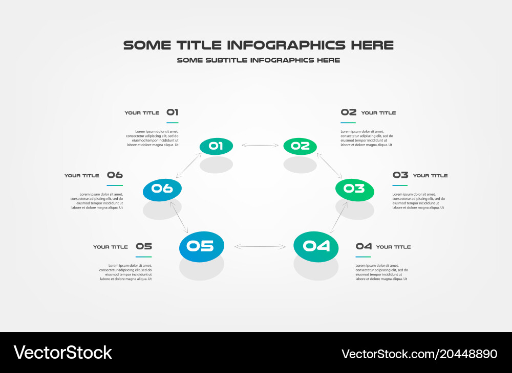Chart of percentage infographics element graph Vector Image
