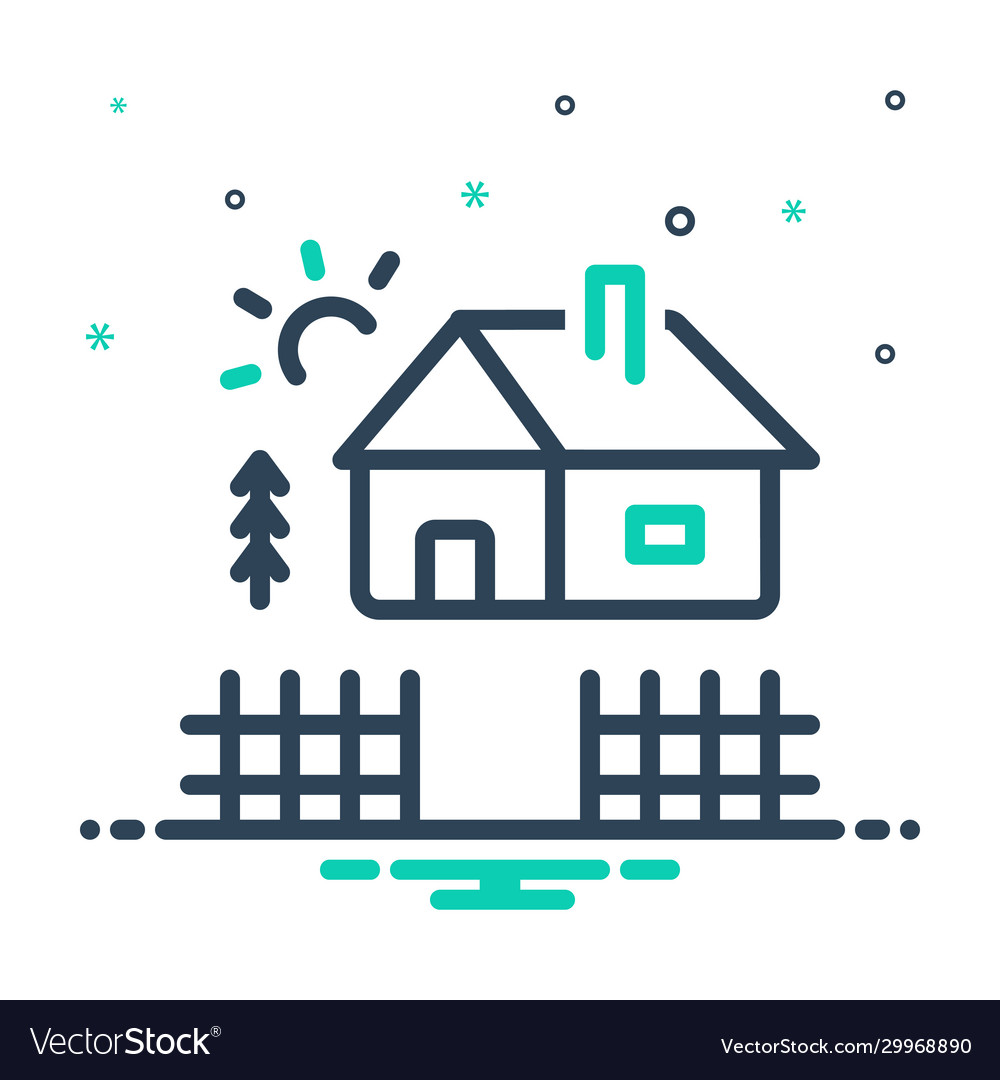 Yard Royalty Free Vector Image - VectorStock