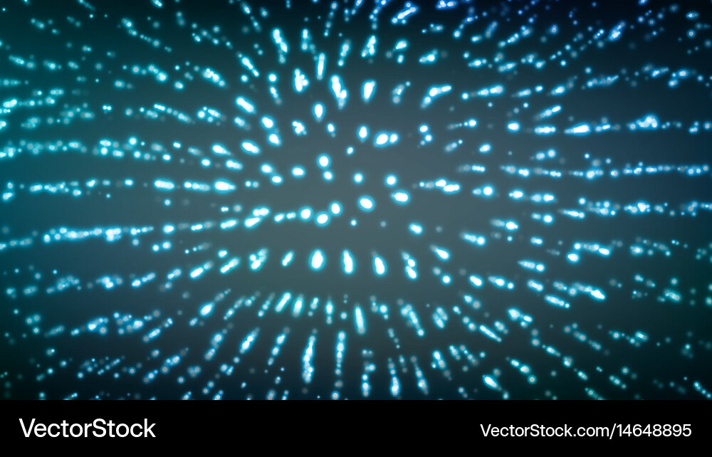 Abstract mosaic glowing background futuristic Vector Image