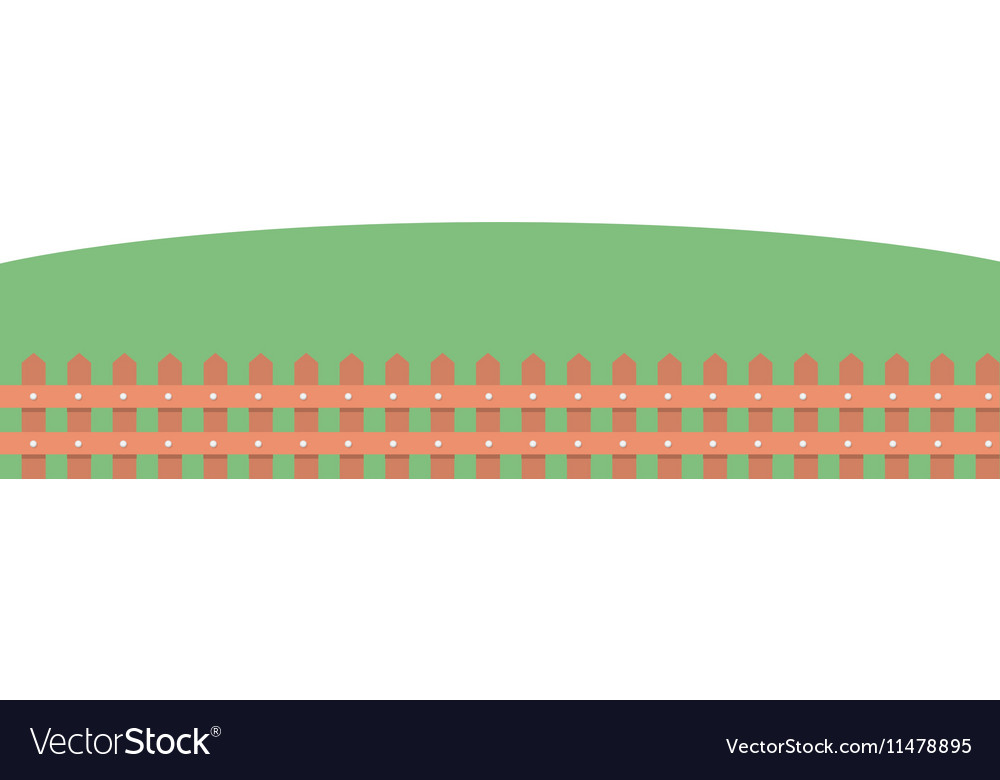 Isolated park landscape design Royalty Free Vector Image