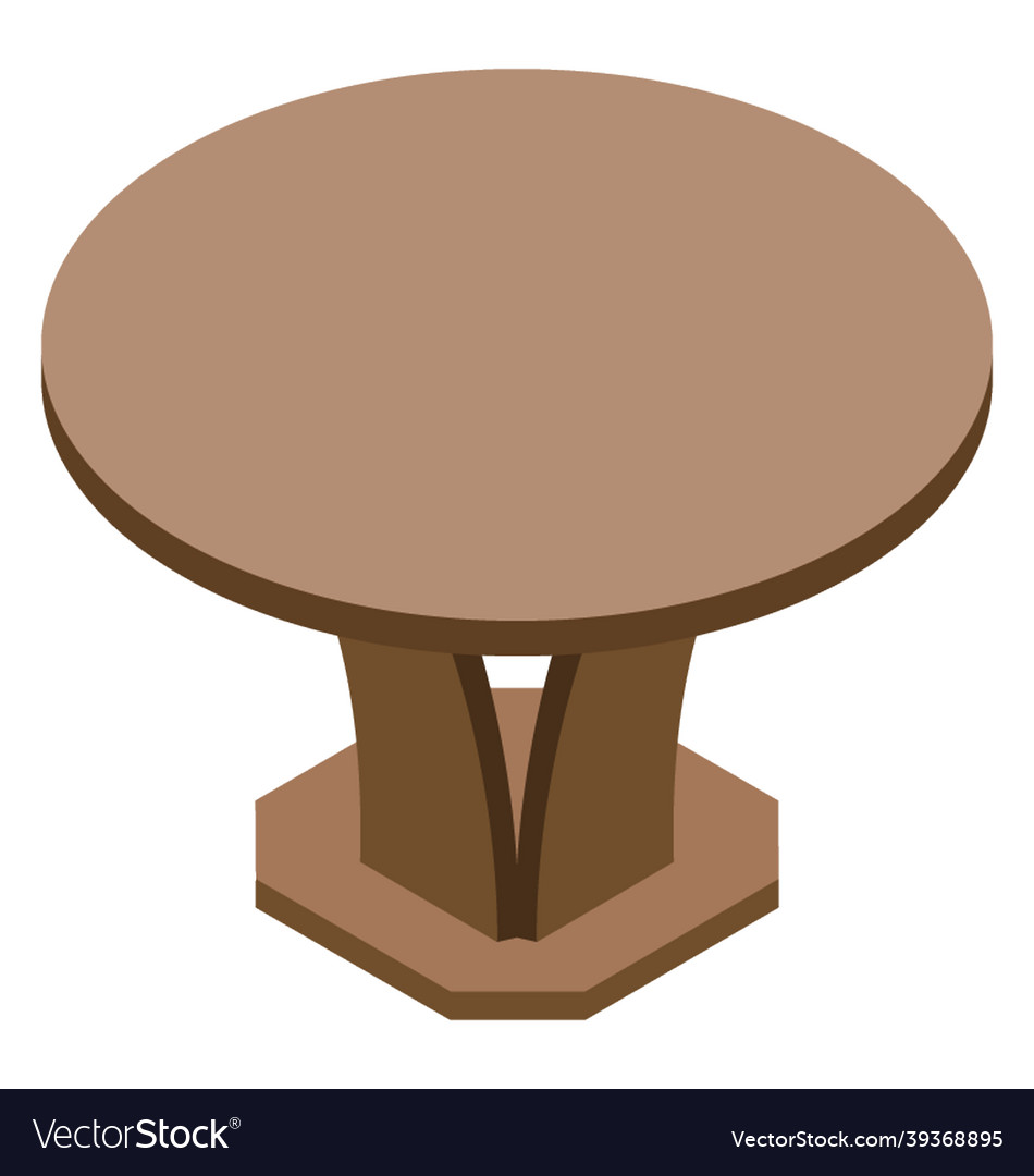 Table Royalty Free Vector Image - VectorStock