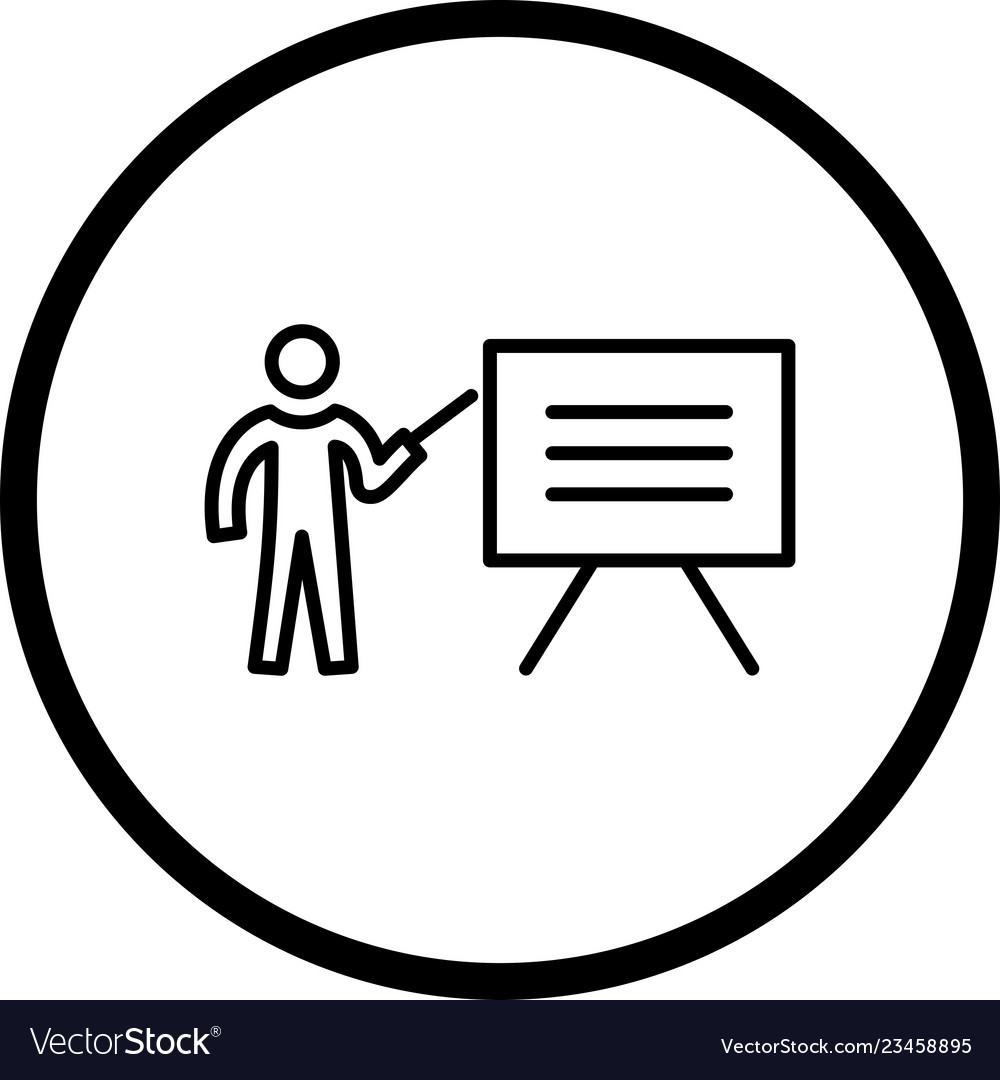 Teaching icon Royalty Free Vector Image - VectorStock Teaching icon Royalty Free Vector Image - VectorStock