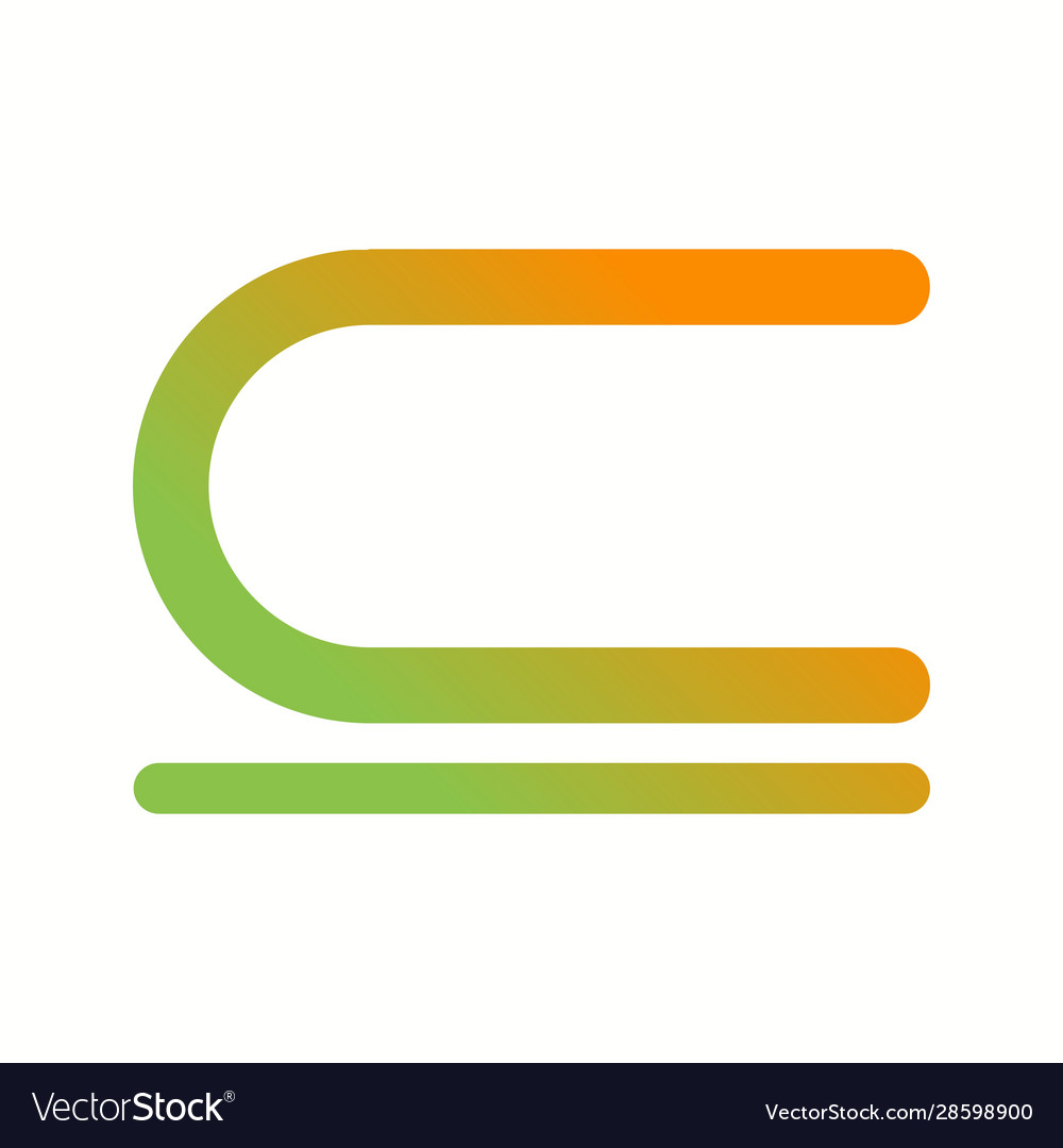 Beautiful Subset Glyph Icon Royalty Free Vector Image