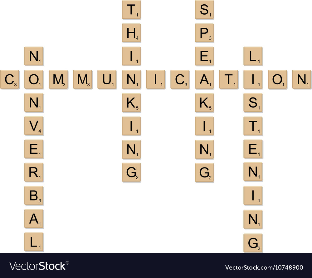 Communication Concept Board Game Royalty Free Vector Image