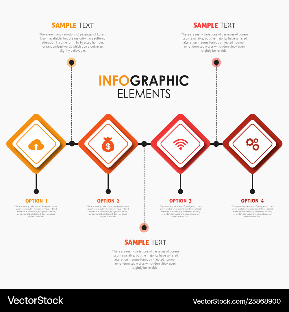 Creative infographics designs Royalty Free Vector Image
