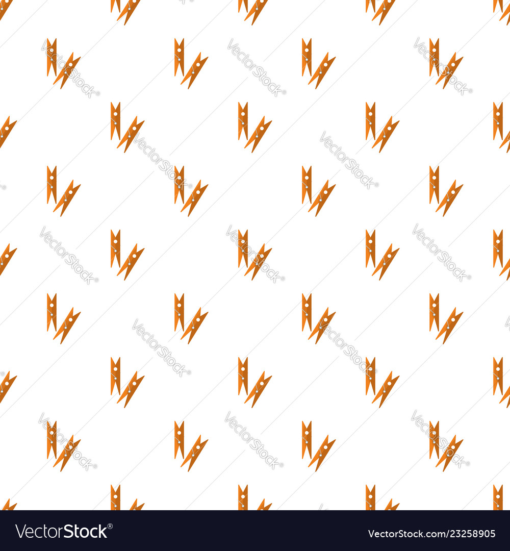 Peg clothes pattern seamless Royalty Free Vector Image