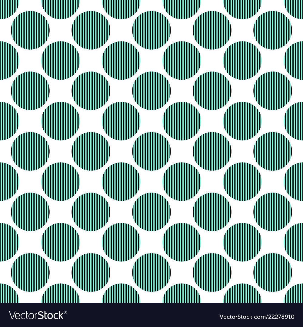 Abstract seamless circle pattern background Vector Image