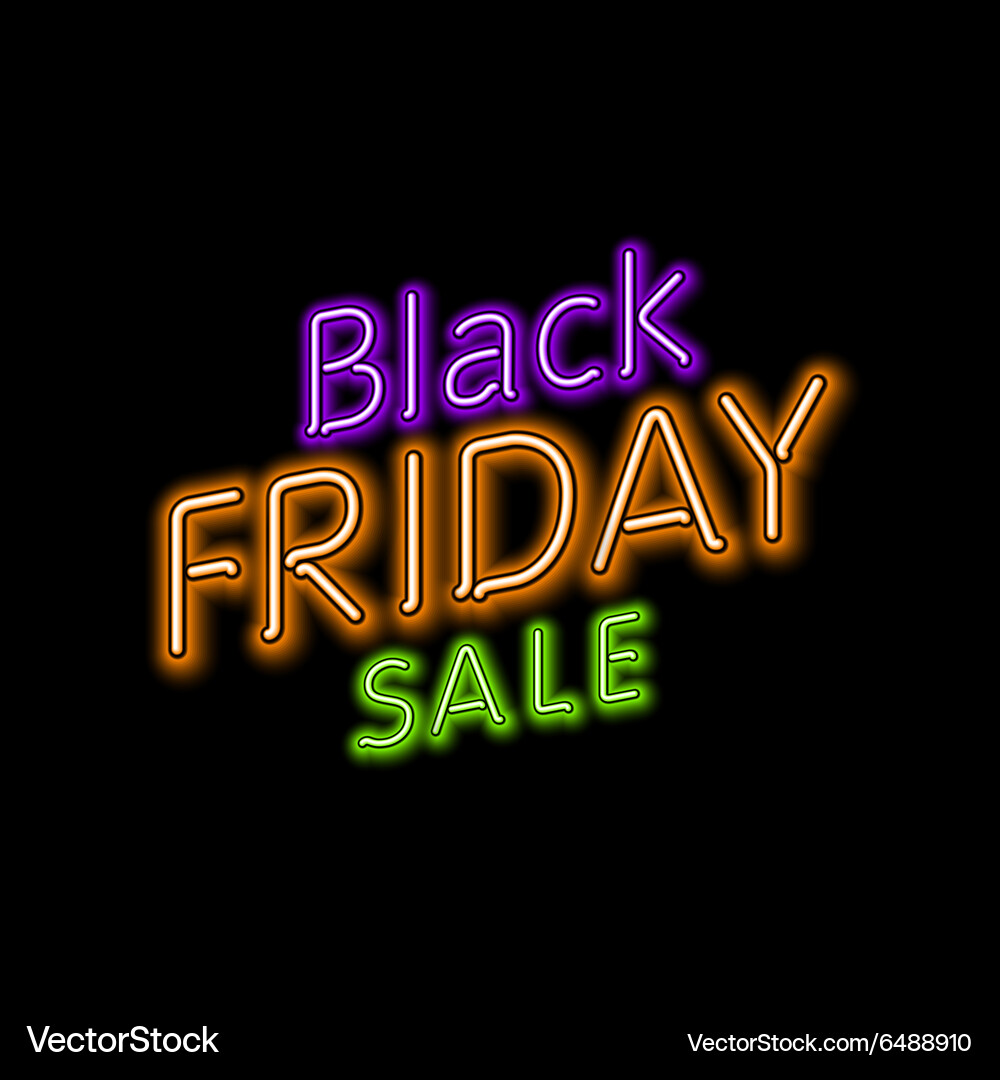 Black friday hanging sign eps10 contains Vector Image