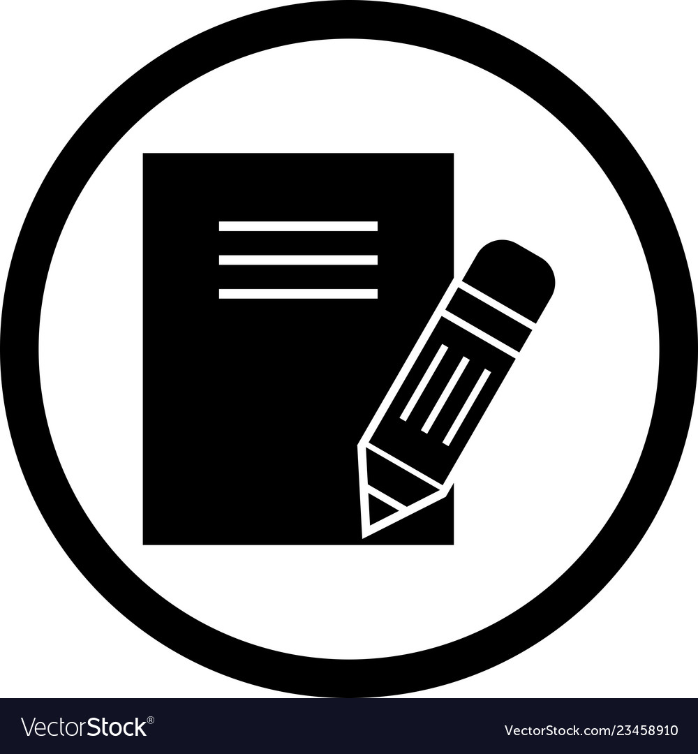 Notes icon Royalty Free Vector Image - VectorStock