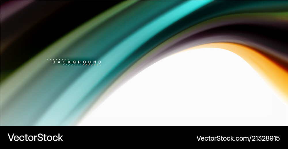 Fluid liquid mixing colors concept on light grey Vector Image