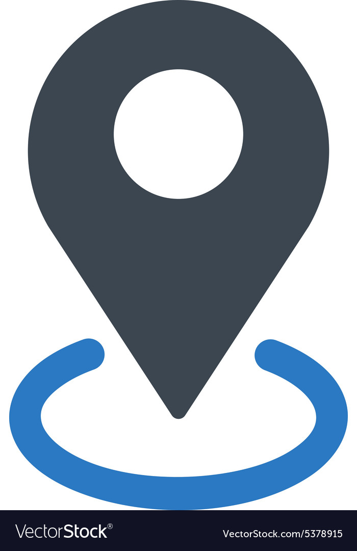 Geo targeting icon from business bicolor set Vector Image