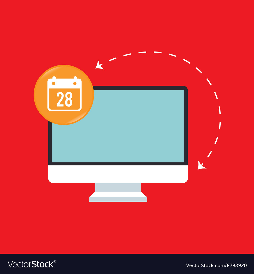 Computer technology design Royalty Free Vector Image