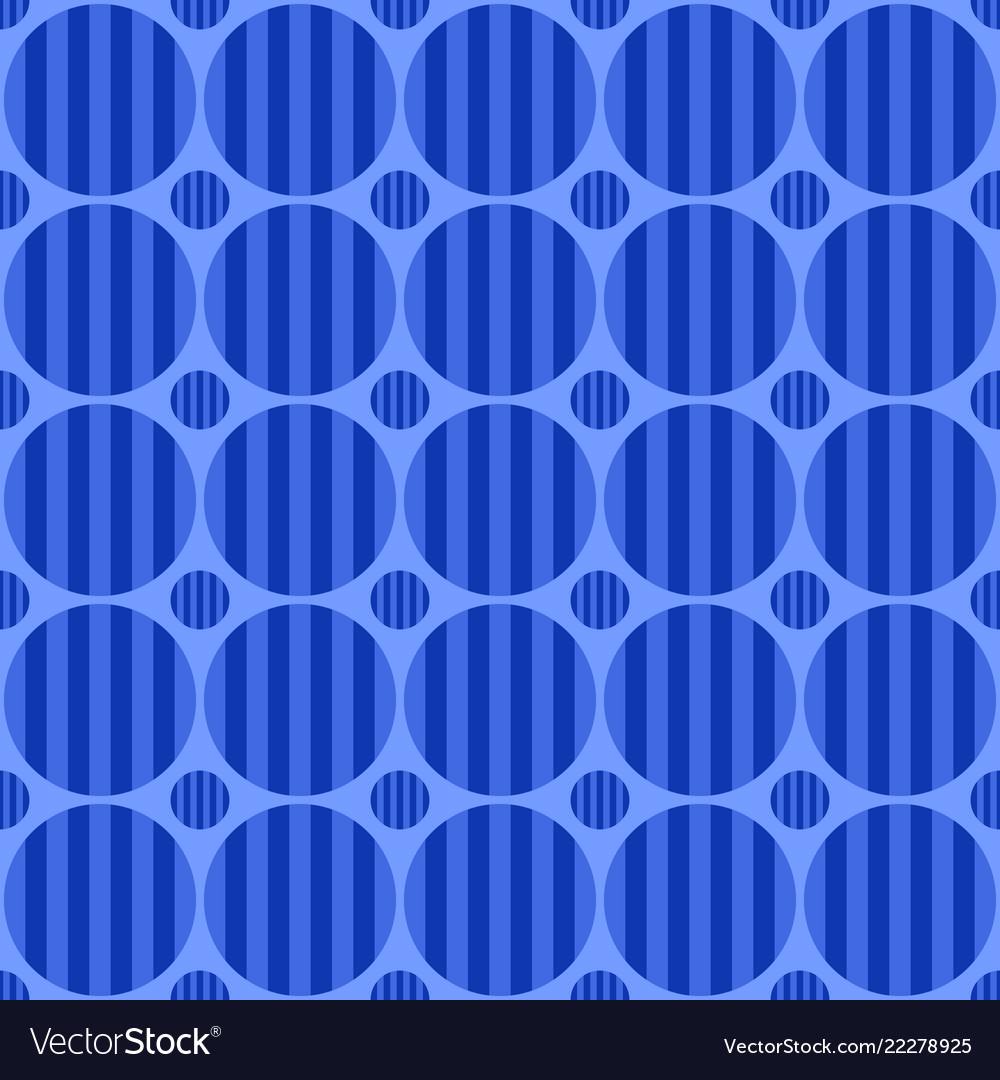 Simple seamless circle pattern design background Vector Image