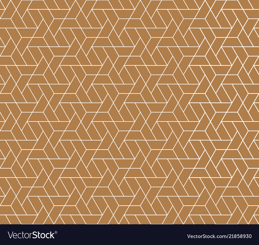 Hexagon seamless pattern repeating Royalty Free Vector Image