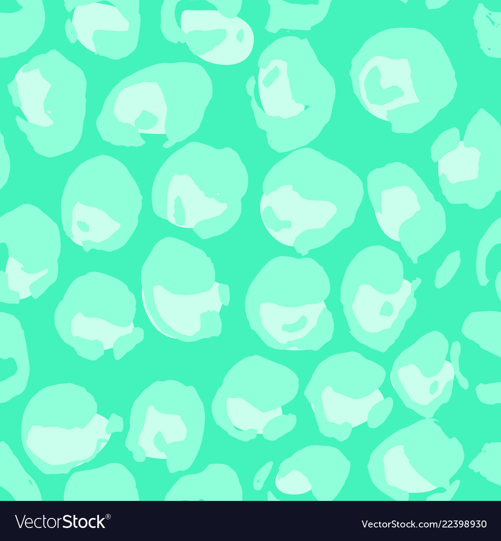 Leopard print seamless pattern Royalty Free Vector Image
