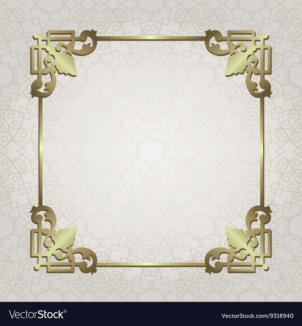 Background with frame Royalty Free Vector Image