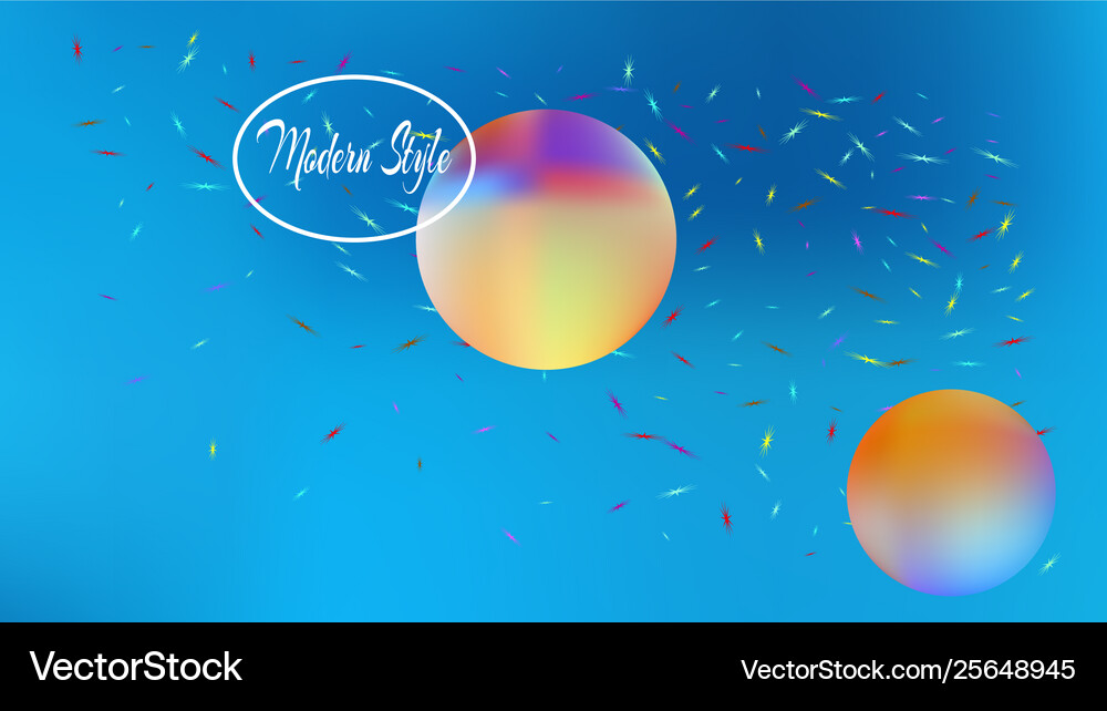 Funny abstract space background picture wallpaper Vector Image