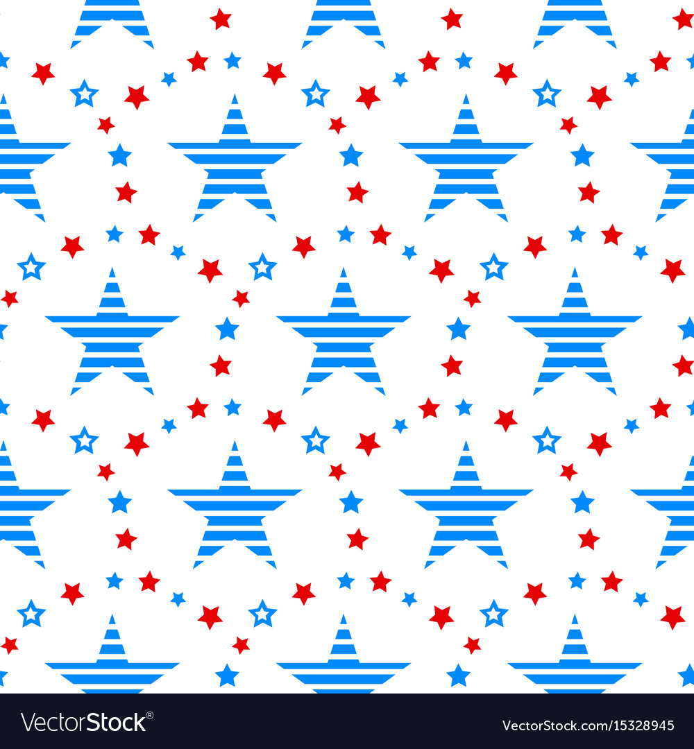 Independence day america festive pattern Vector Image Independence day america festive pattern Vector Image