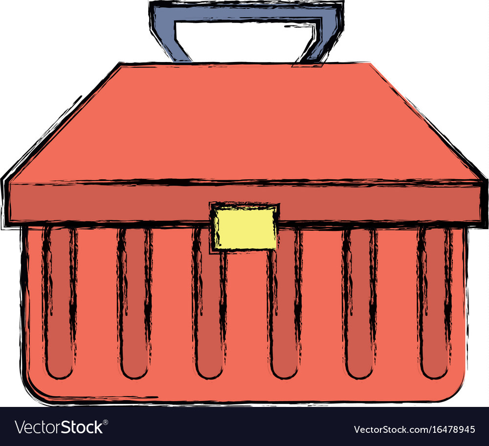 Tools box kit Royalty Free Vector Image - VectorStock