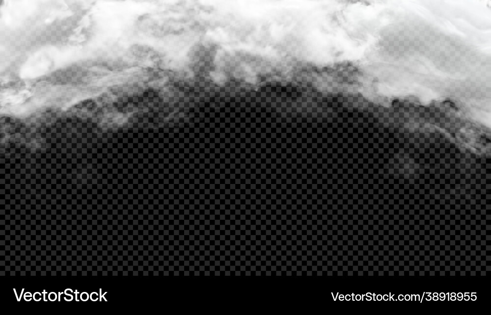 Realistic fog fade Royalty Free Vector Image - VectorStock