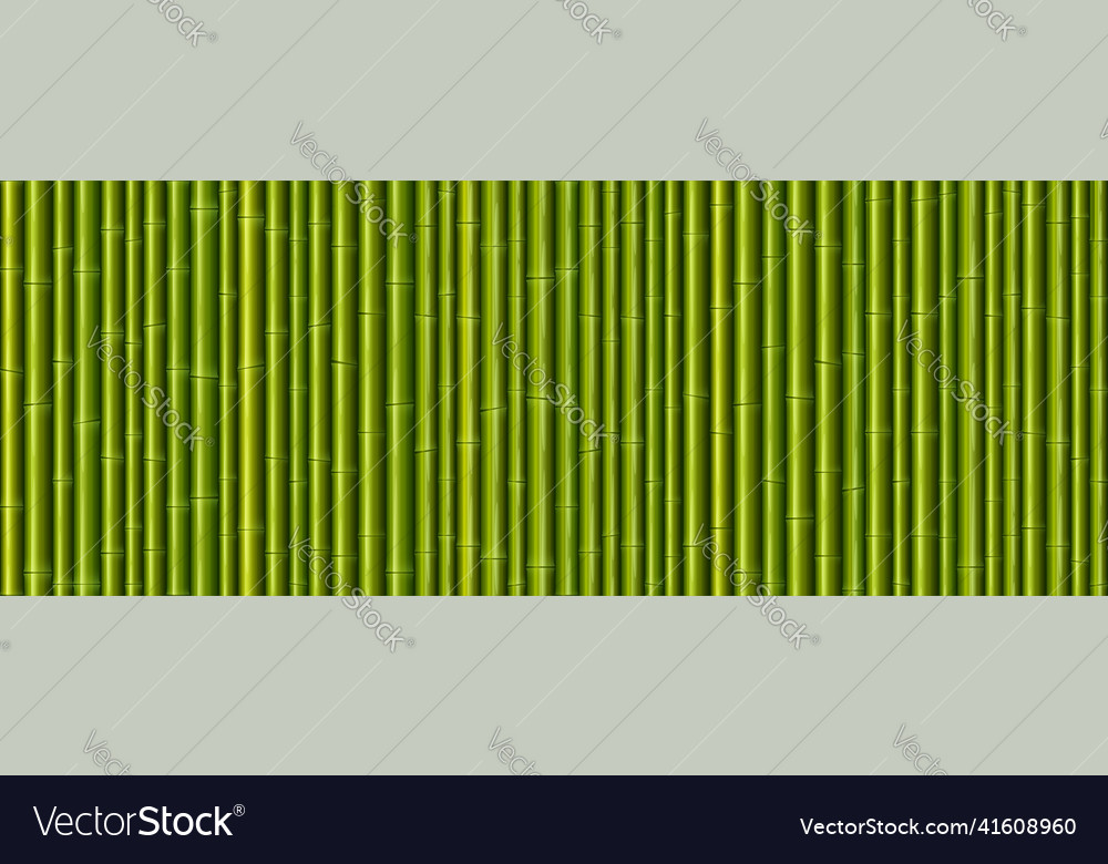 Bamboo wall texture seamless pattern Royalty Free Vector