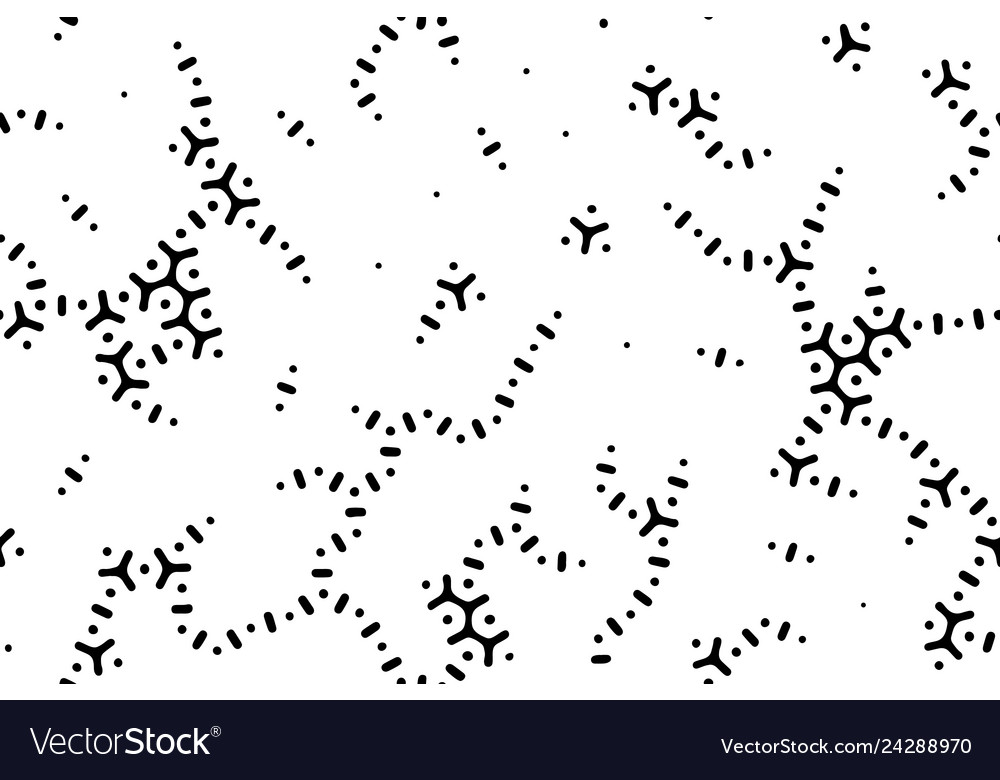 Diffusion reaction seamless pattern black Vector Image Diffusion reaction seamless pattern black Vector Image