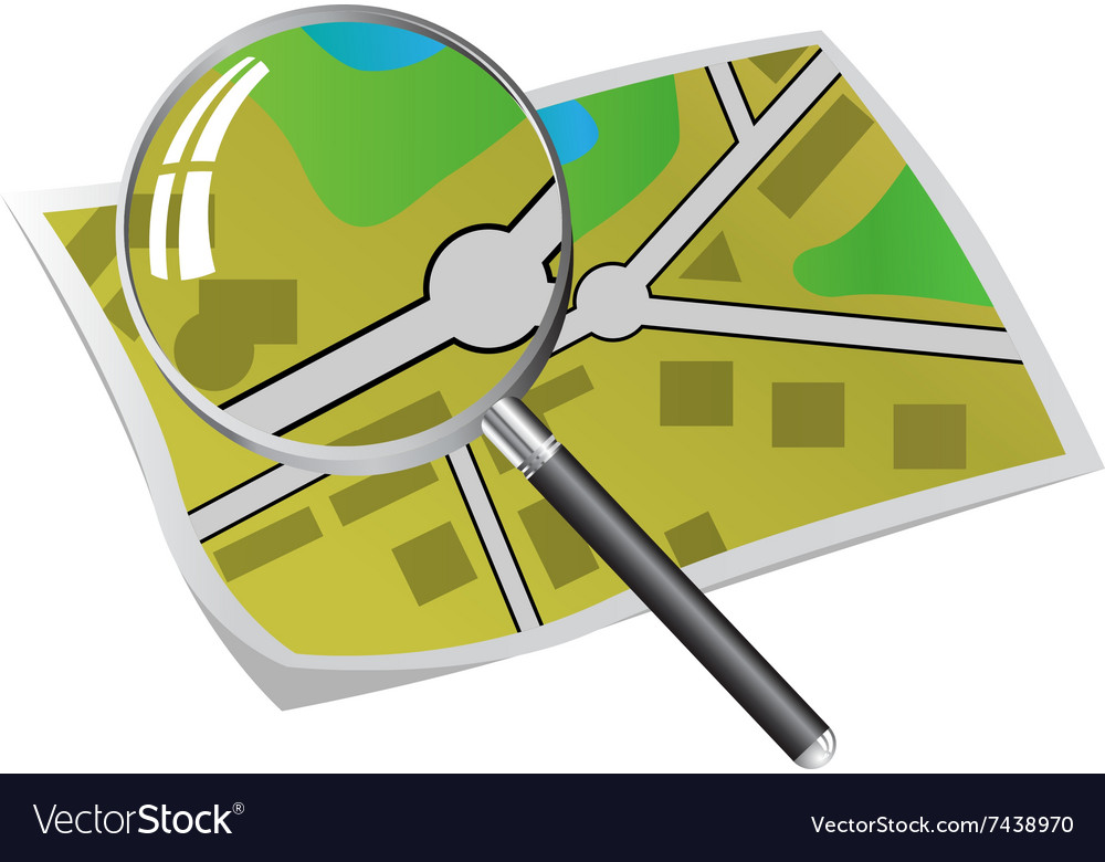 Map Royalty Free Vector Image - VectorStock