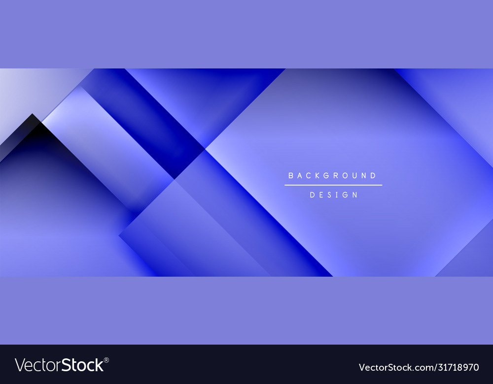 Square shapes composition fluid gradient Vector Image