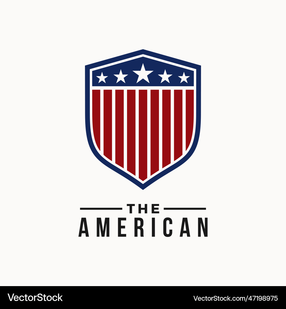 American label sign symbol Royalty Free Vector Image