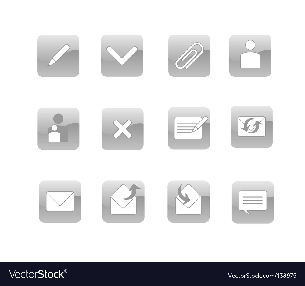 Email web icon Royalty Free Vector Image - VectorStock