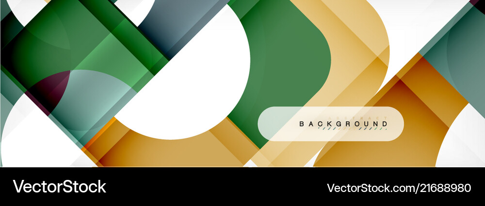 Color square shapes geometric modern abstract Vector Image