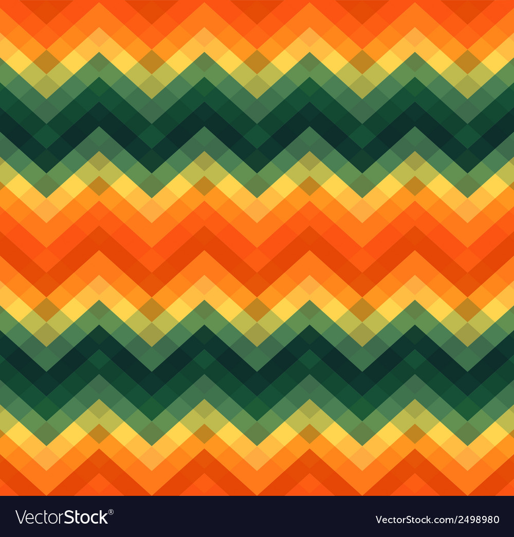 Geometric zigzag seamless pattern Royalty Free Vector Image